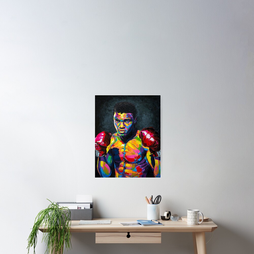 "Muhammad Ali Art Design Poster" Poster for Sale by hughesletricia ...