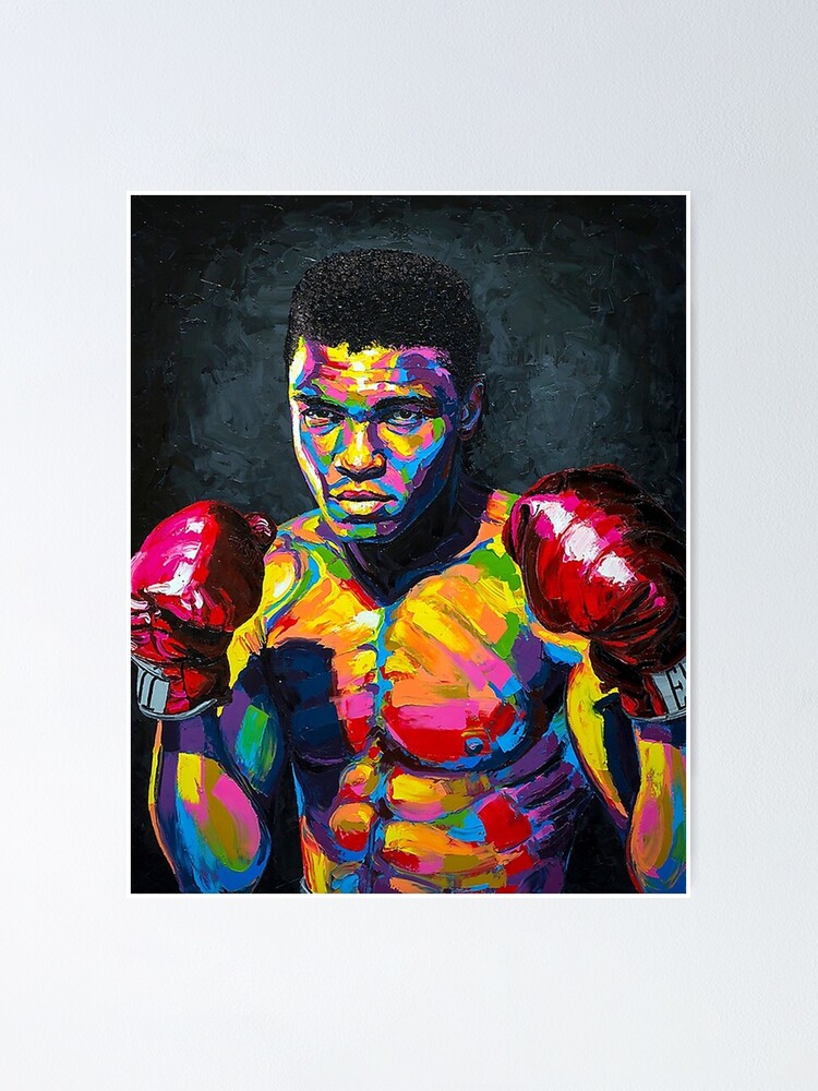 "Muhammad Ali Art Design Poster" Poster for Sale by hughesletricia ...