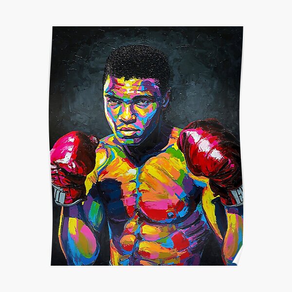 "Muhammad Ali Art Design Poster" Poster for Sale by hughesletricia ...