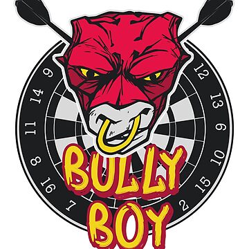 "Bully Boy Bull Darts Horns" Poster for Sale by OmmeDesigns | Redbubble
