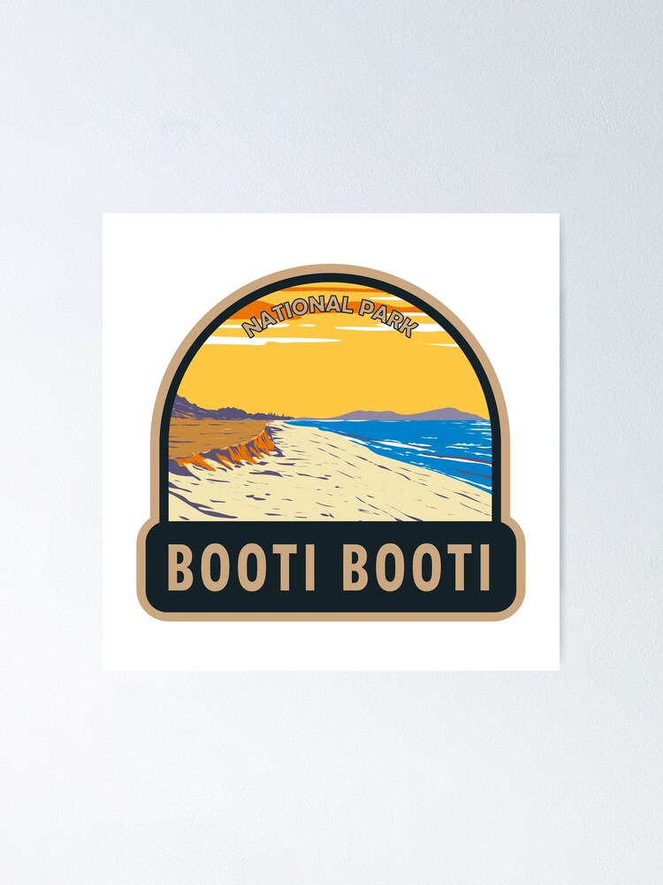 Póster «Parque Nacional Booti Booti Australia» de KrisSidDesigns ...