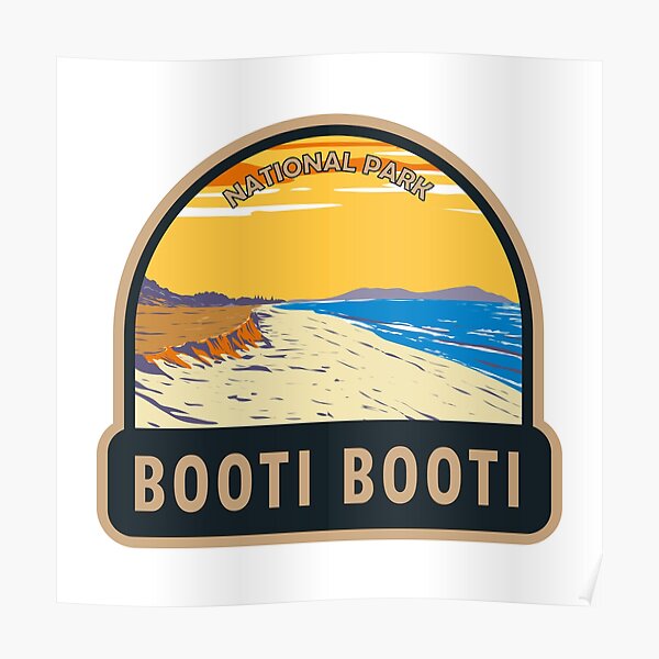 Póster «Parque Nacional Booti Booti Australia» de KrisSidDesigns ...