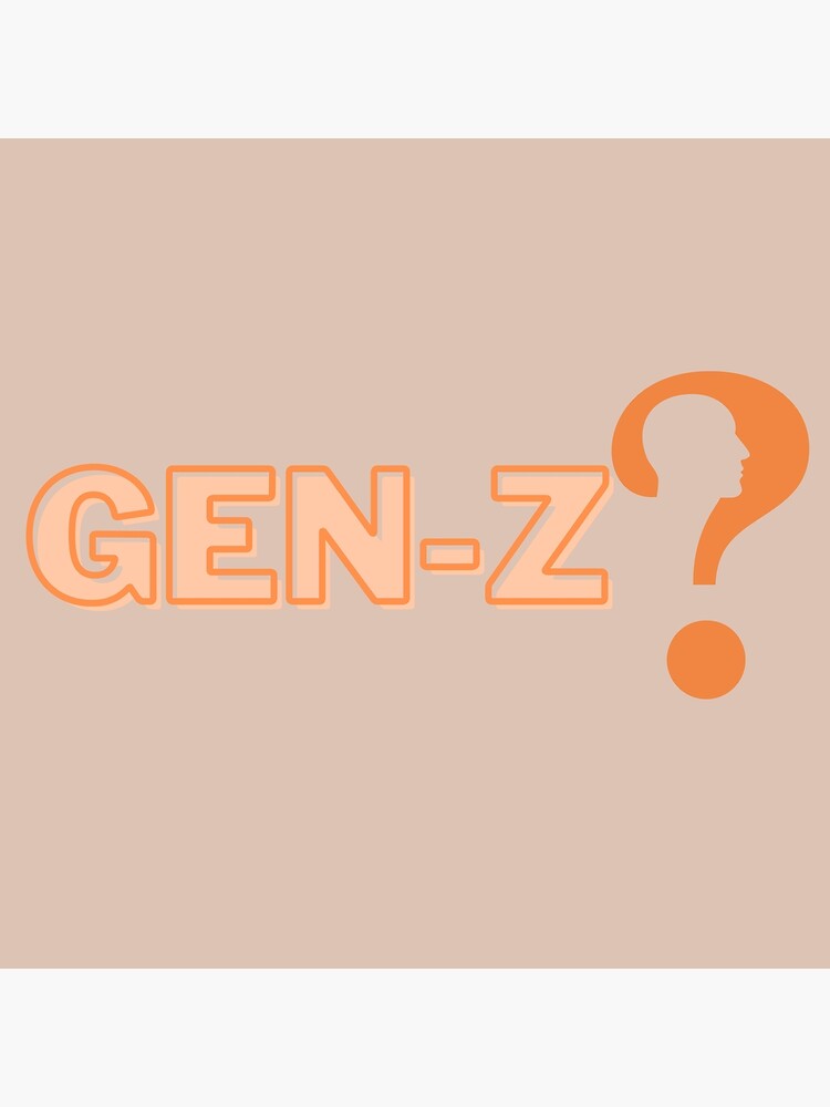 "pink gen z ? " Poster for Sale by colorpalaceart | Redbubble