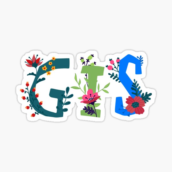 "Plants & GIS (Geographic Information Systems)" Sticker for Sale by ...