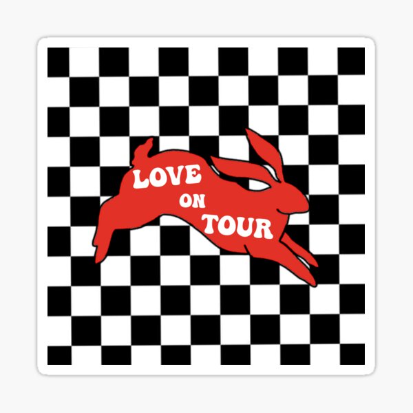"Love On Tour" Sticker by MadeByRaegan | Redbubble