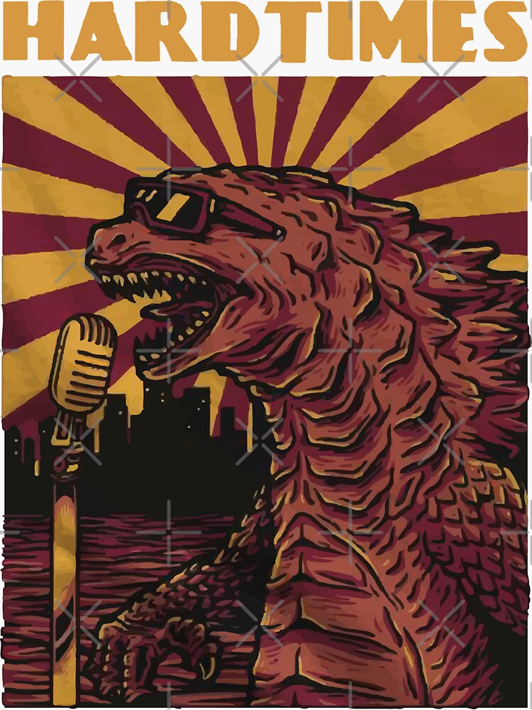 "HARDTIMES" Sticker by Creativenetic | Redbubble