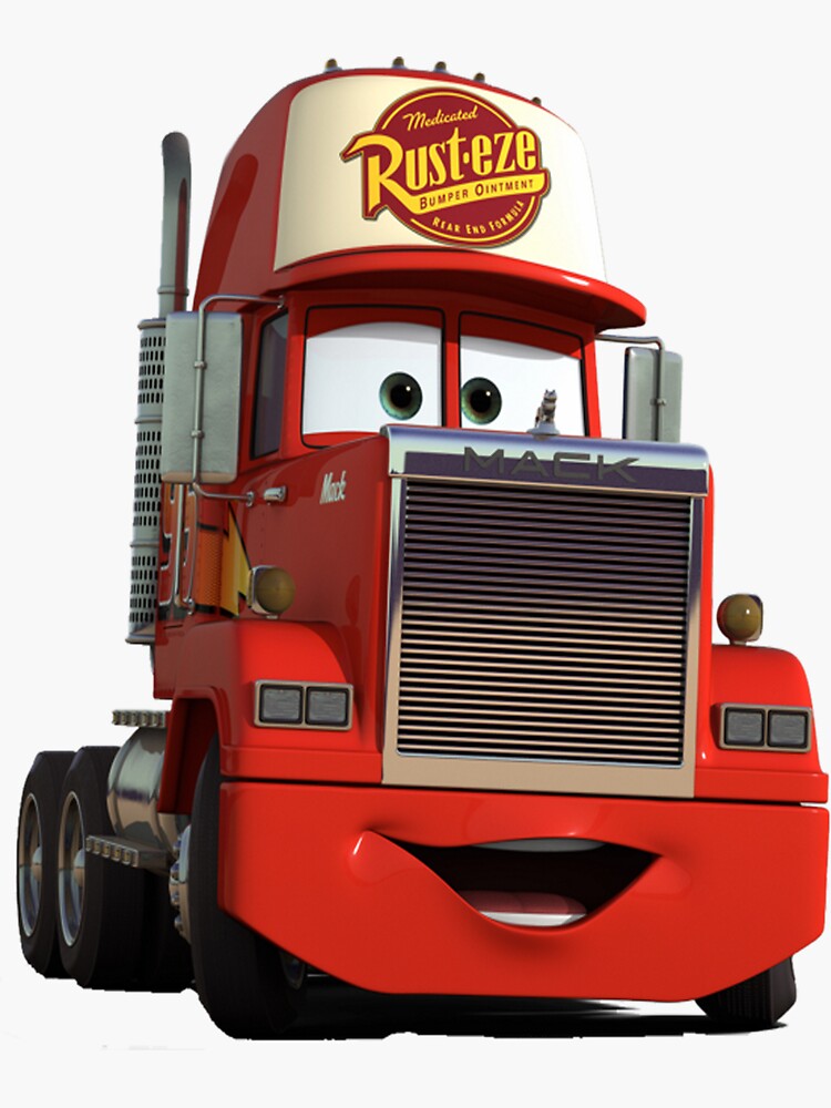 "Cars (mack)" Sticker by stivenedesigner | Redbubble