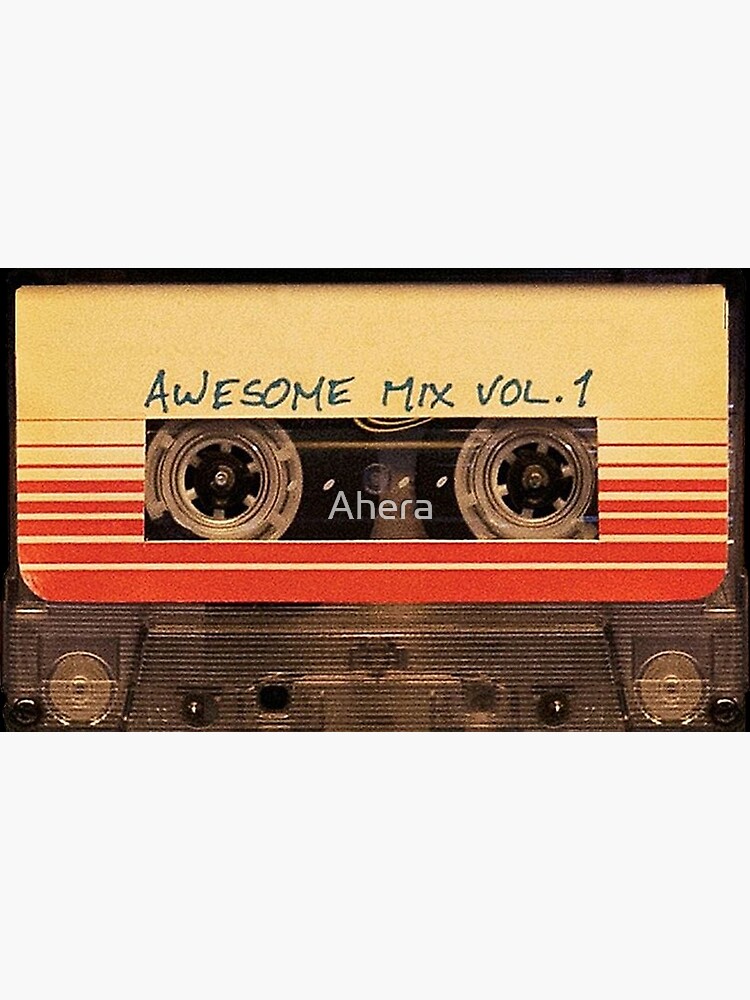 "Awesome Mix Vol.1 - Guardians of the Galaxy" Poster by Ahera | Redbubble