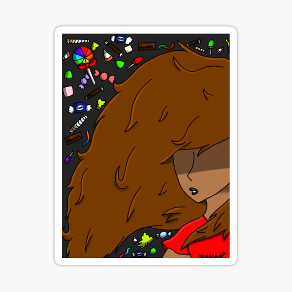 "Sweet Tooth" Sticker by Fallen-101 | Redbubble