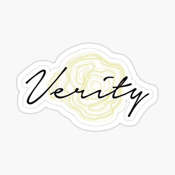 "Verity Collen Hoover" Sticker for Sale by charlie-george | Redbubble