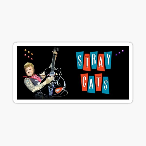 "stray cats" Sticker by Akira-31 | Redbubble