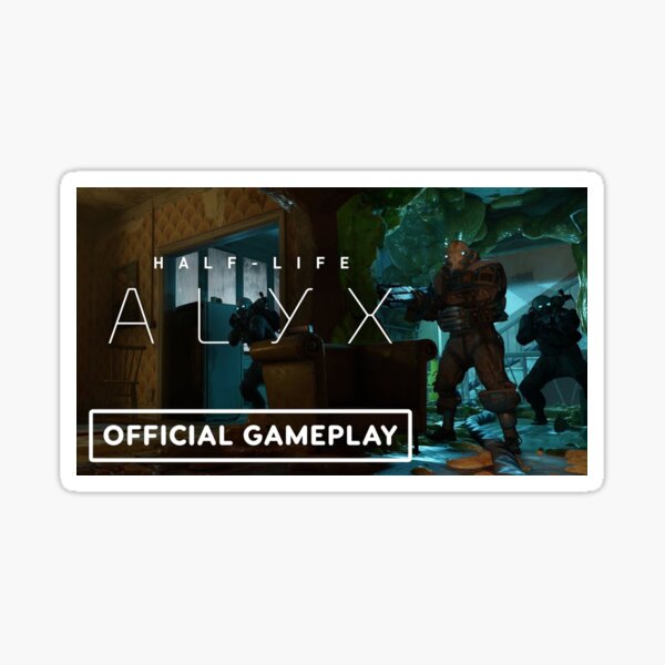 "Half Life Alyx Combine " Sticker for Sale by Alfi-Red | Redbubble