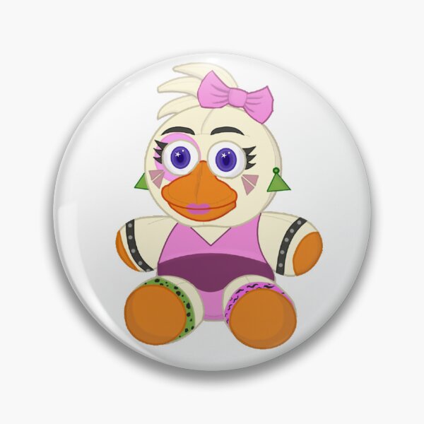 " Five Nights At Freddy's Security Breach Plushie Sticker: Chica ...