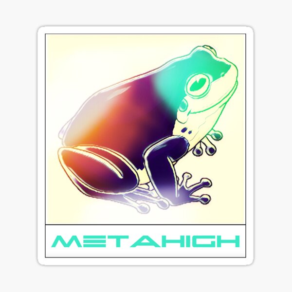 "Dope Frog" Sticker by Metahigh | Redbubble