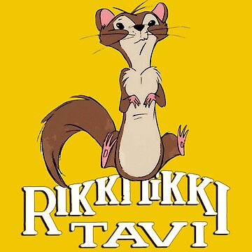 "Rikki-Tikki-Tavi Retro 70s Mongoose Tribute" Poster for Sale by ...