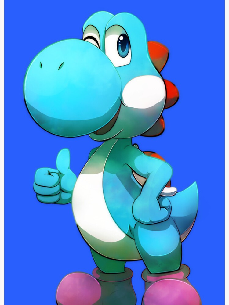 Cute Baby Blue Yoshi