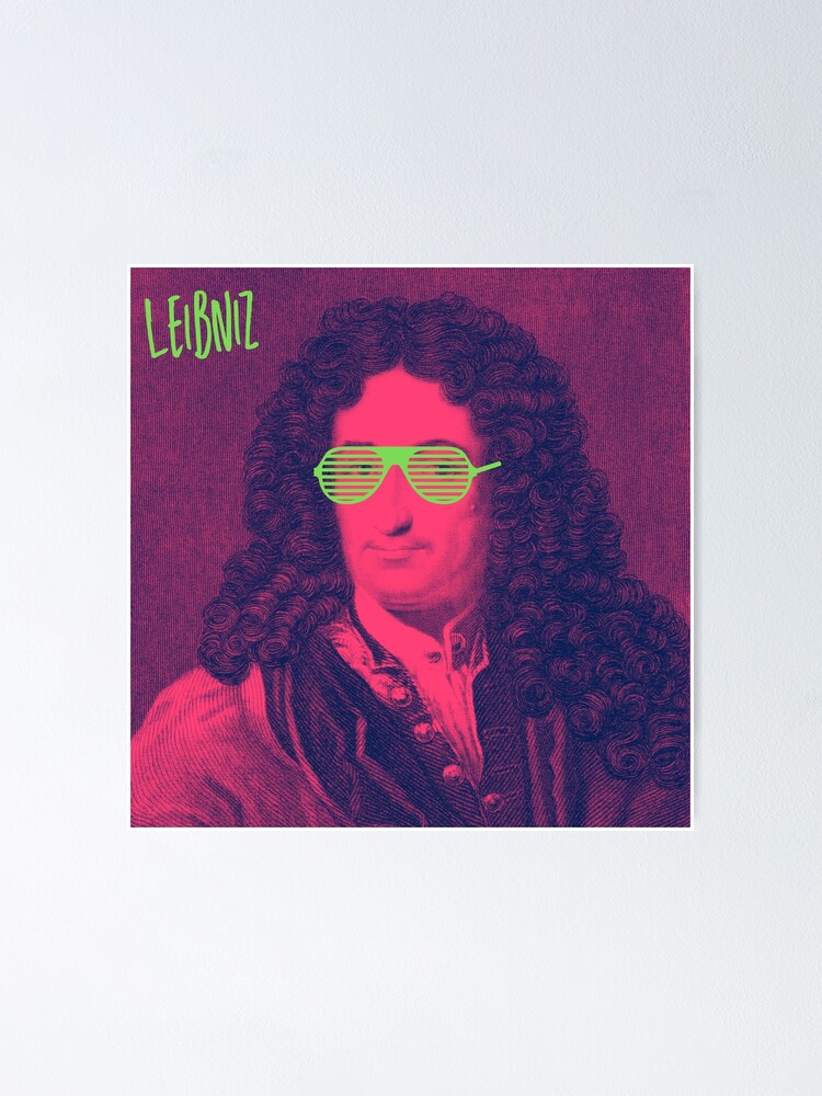 Leibniz Poster G. W. Leibniz Theodicy | EBay
