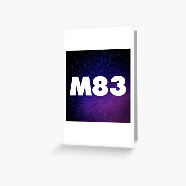 "M83 Logo" Greeting Card by toffolotty | Redbubble