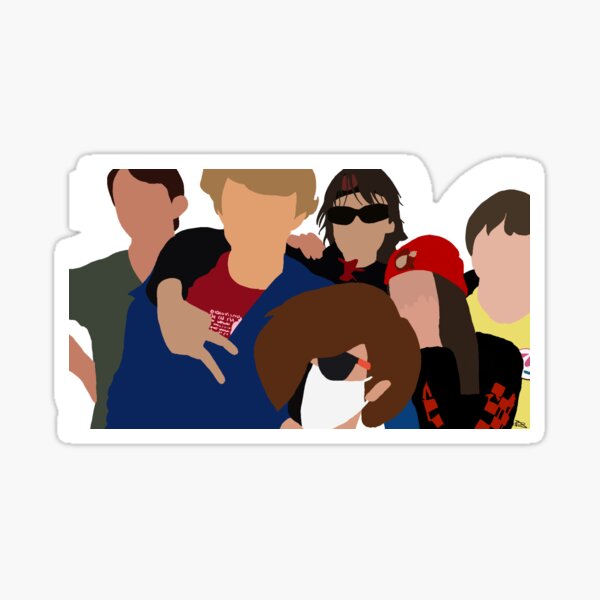 "cricket crew" Sticker by goth-bish | Redbubble