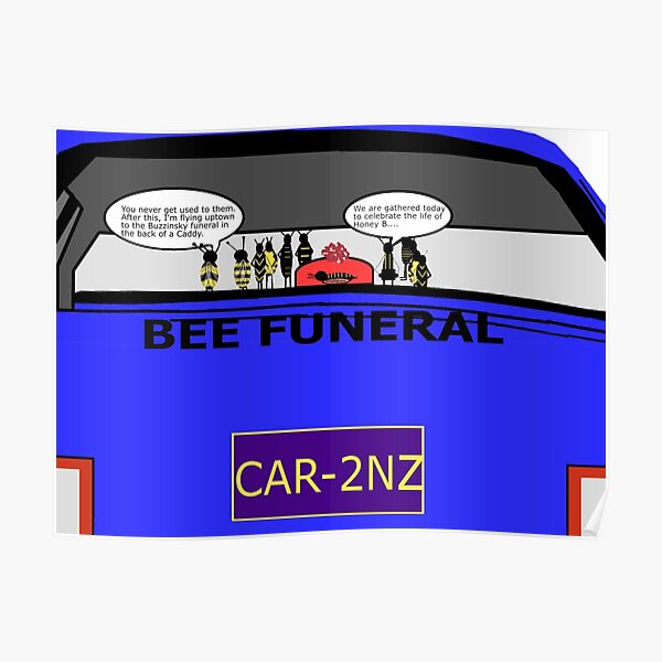 "Bee Funeral" Poster for Sale by PharrisArt | Redbubble