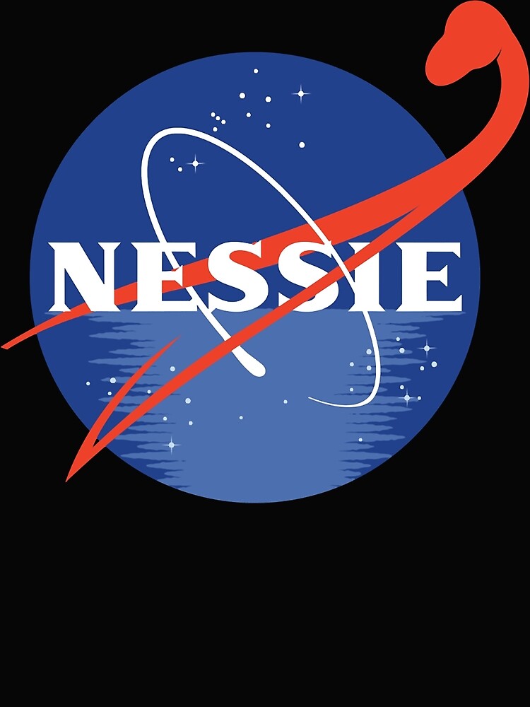 "Nessie Logo Loch Ness Monster Classic T-Shirt" Poster for Sale by ...