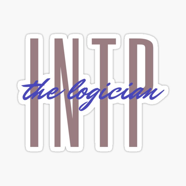 "INTP the logician" Sticker for Sale by hanyj732 | Redbubble