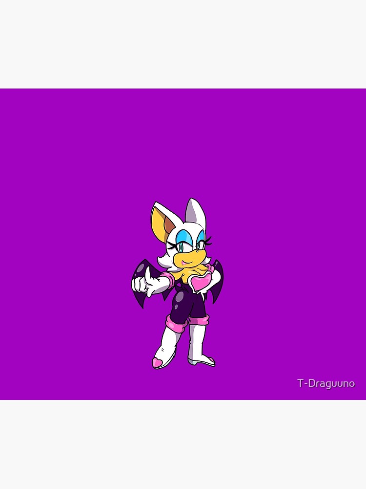 "Rouge the Bat Sassy Pose" Art Print for Sale by T-Draguuno | Redbubble
