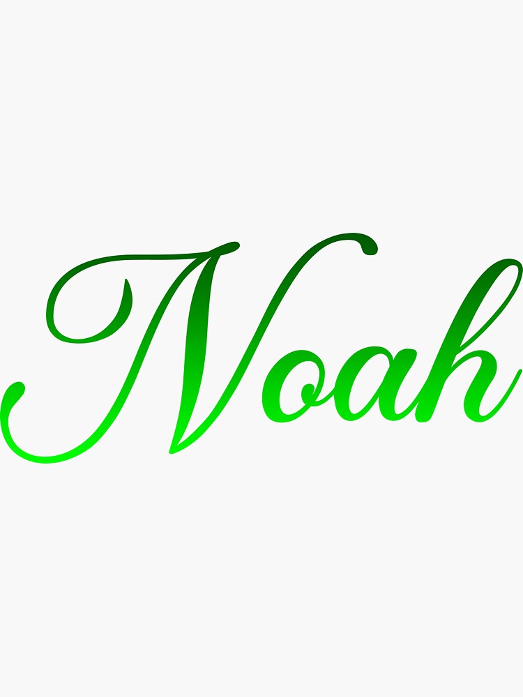 "Noah" Sticker for Sale by Zentenar | Redbubble