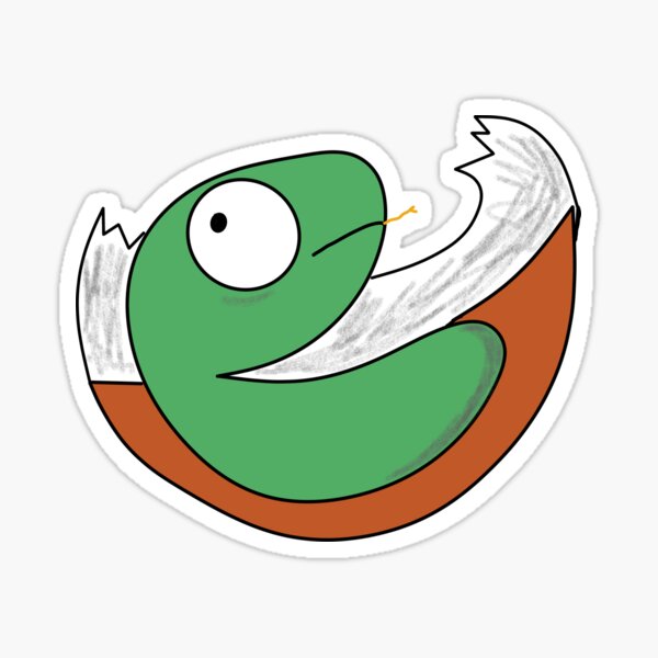 "Green Lizzy" Sticker for Sale by ABUNDANCE671 | Redbubble