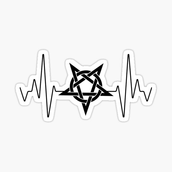 "pentagram" Sticker for Sale by DesignBySwanson | Redbubble