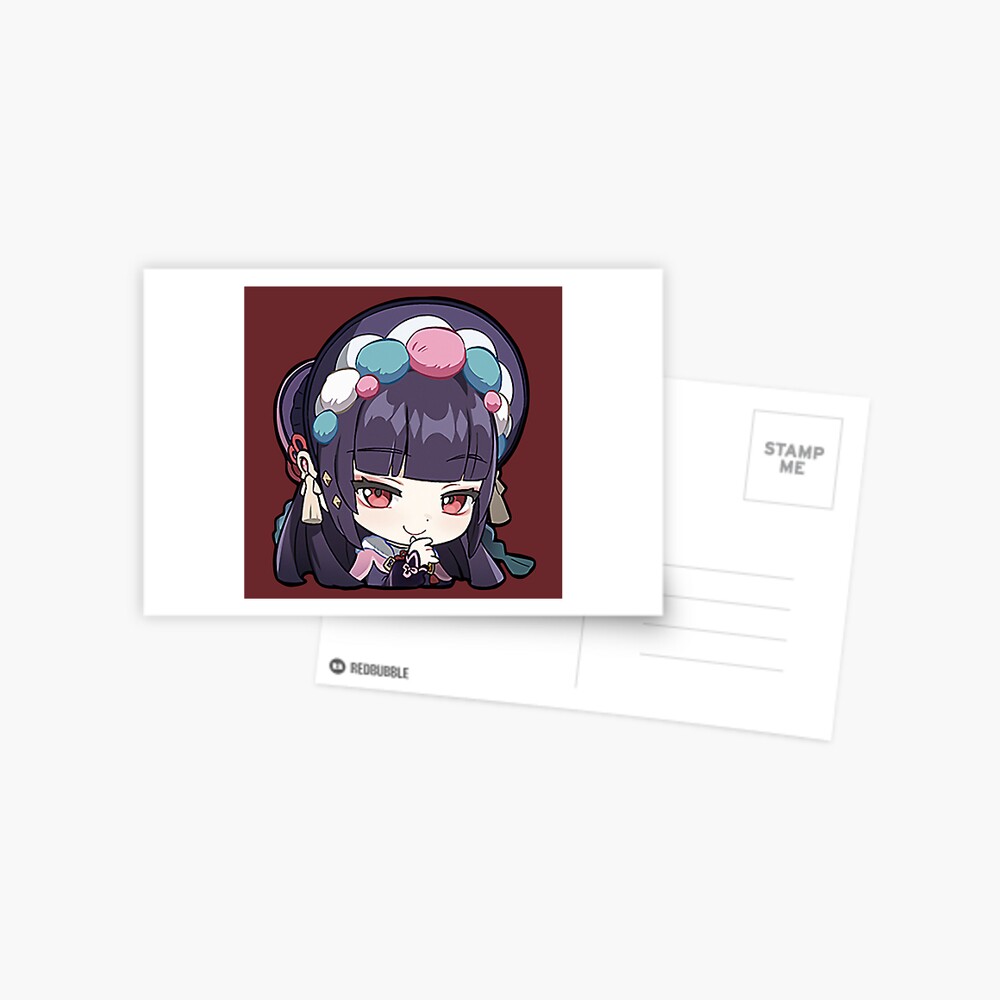 "Yun Jin | Genshin Impact Sticker "Intrigued"" Postcard by Asiapenguin ...