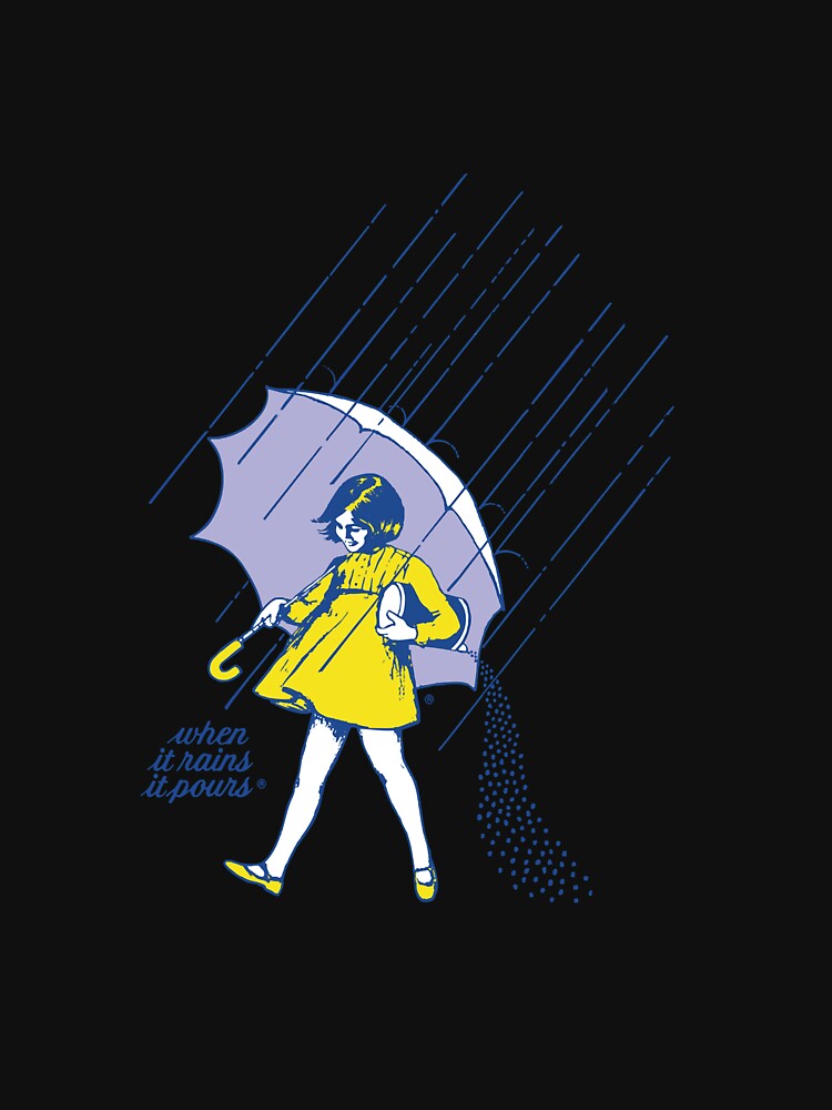 "Morton Salt Girl 1968 Mascot Classic Logo Classic" T-shirt for Sale by ...