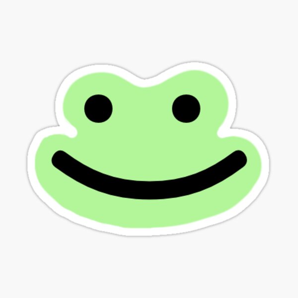 "Frog sticker" Sticker for Sale by evvhert | Redbubble