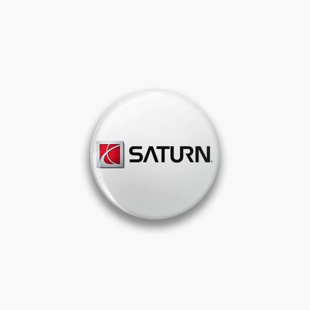 "Saturn Logo" Sticker for Sale by BrutaStickers | Redbubble