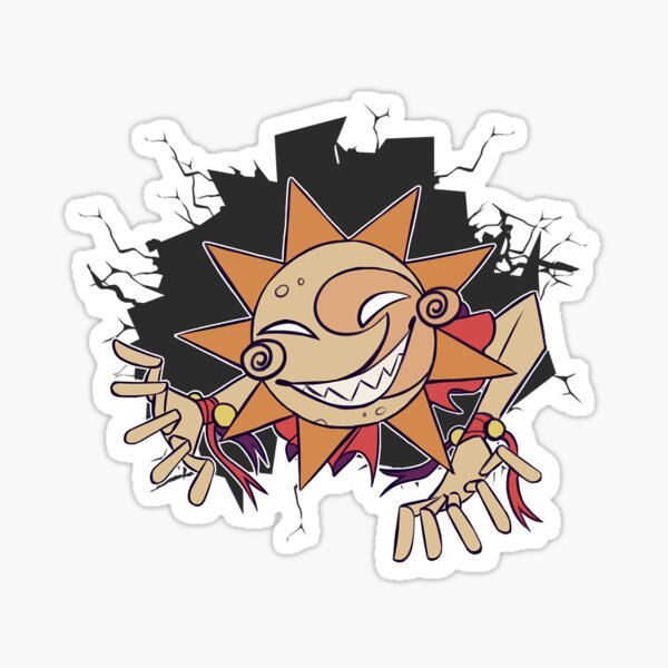 "Fnaf Security Breach Sun Fnaf Sun Classic " Sticker for Sale by ...