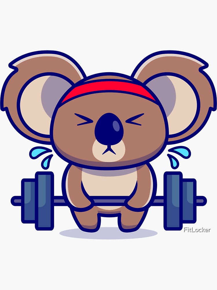 "training " Sticker for Sale by FitLocker | Redbubble
