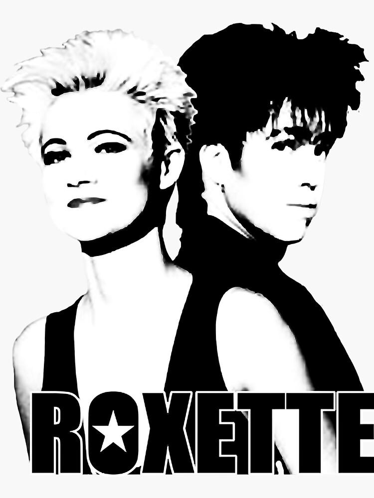 "Roxette Essential T-Shirt.png" Sticker for Sale by allandaniell ...