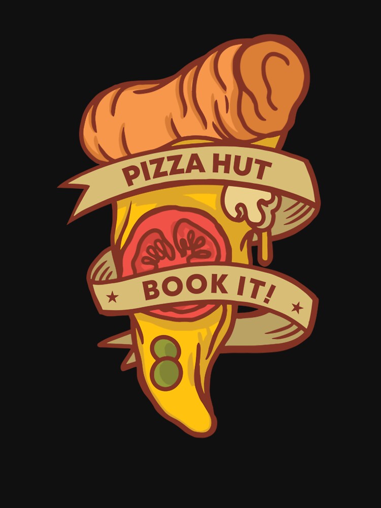 Pizza Hut Book It Long T-Shirt Pizza Hut lover sold by K baah Dp4 | SKU ...