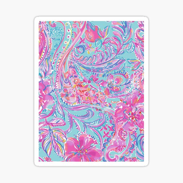 "pink flowers" Sticker by josecampo | Redbubble