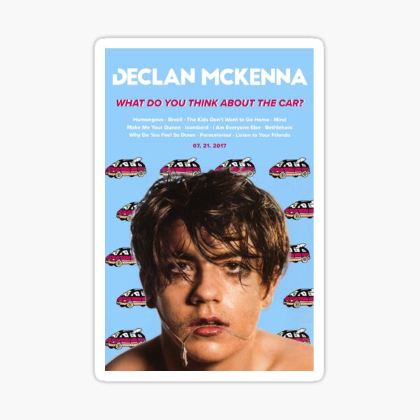 "Declan " Sticker for Sale by chrissttlop | Redbubble