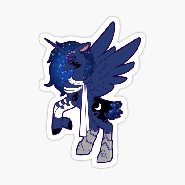 "Luna" Sticker for Sale by cckittycreative | Redbubble