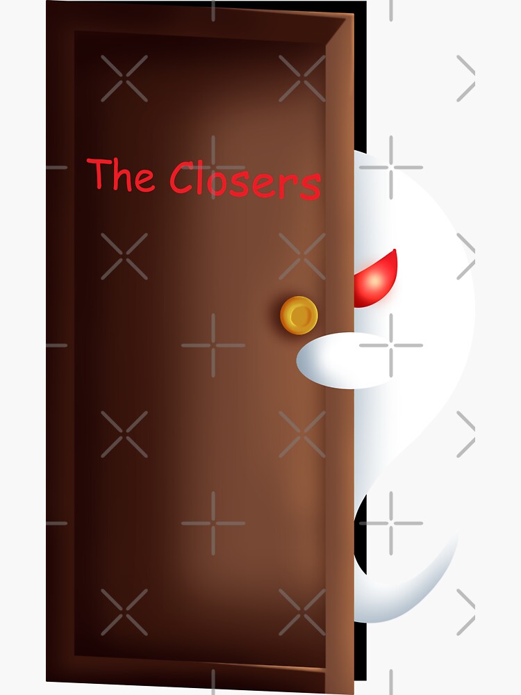 "The closers Phasmo group" Sticker for Sale by Deannez- | Redbubble