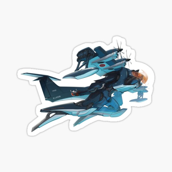 "ShinMaywa US-2 Mech" Sticker for Sale by Hydrothrax | Redbubble