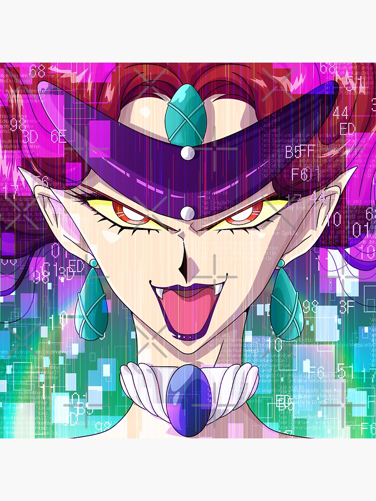 "Queen Beryl" Sticker for Sale by Pinkymomo | Redbubble