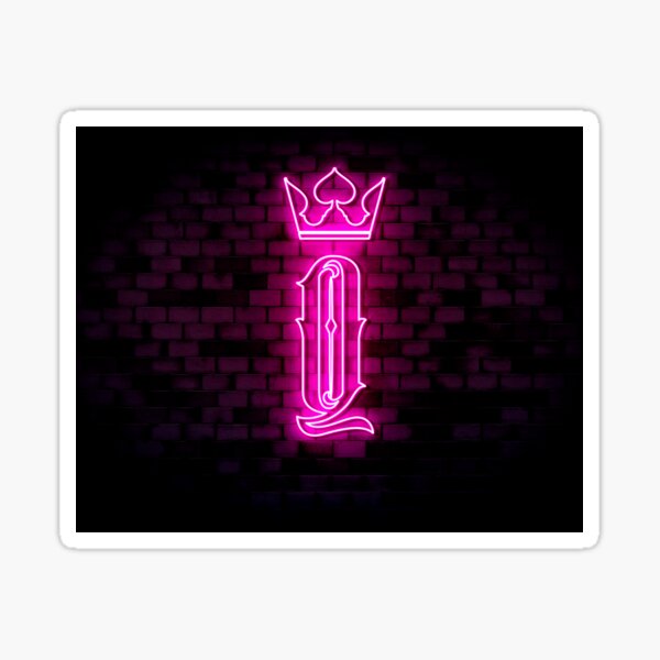 "Neon Queen" Sticker by KaterinaLai | Redbubble