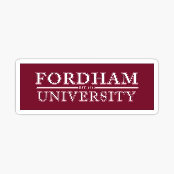 Fordham University Stickers | Redbubble