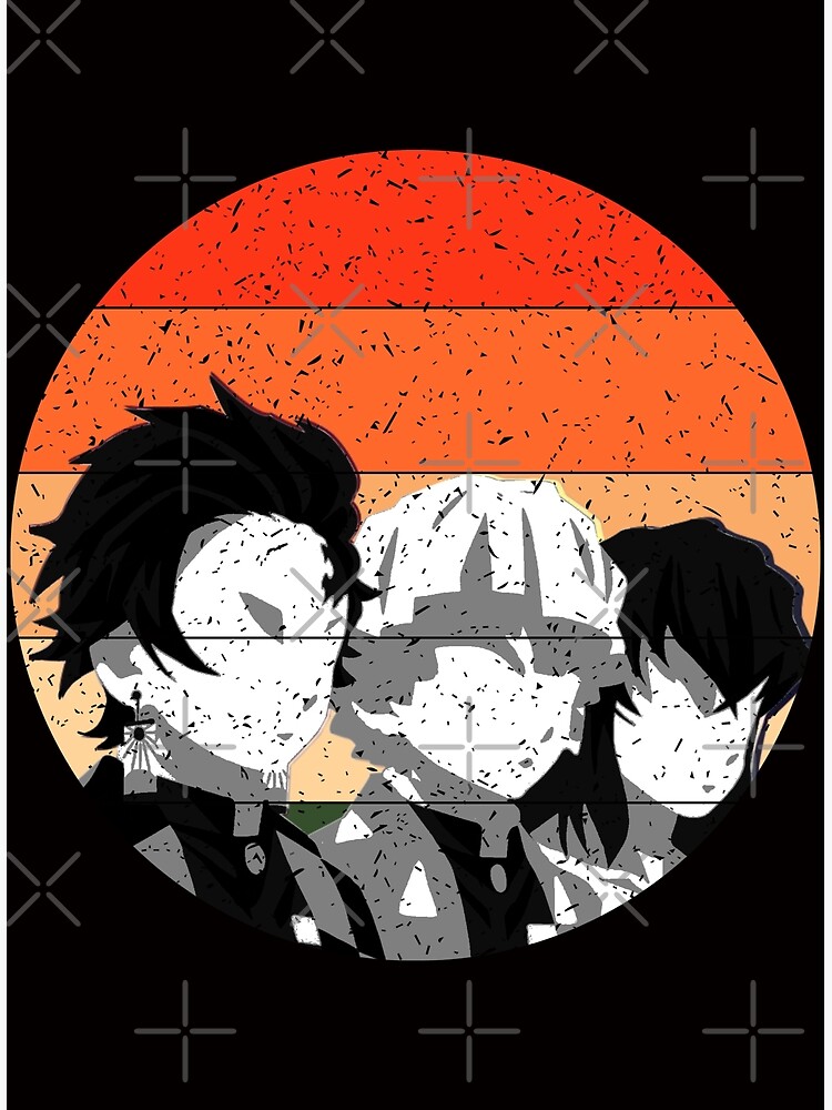 "Demon Slayer Trio! Tanjiro-Zenitsu-Inosuke" Poster by mehtabkhatik18 ...
