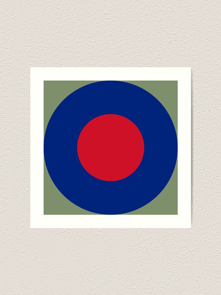 "Royal Air Force - Roundel (low vis)" Art Print by wordwidesymbols ...