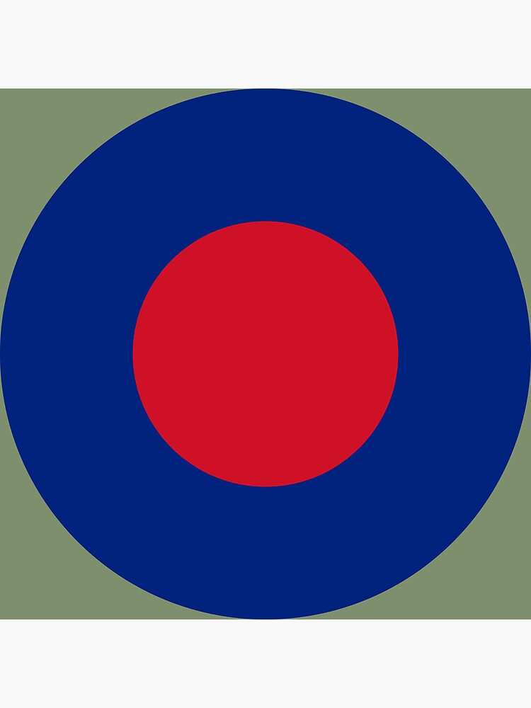 "Royal Air Force - Roundel (low vis)" Art Print by wordwidesymbols ...