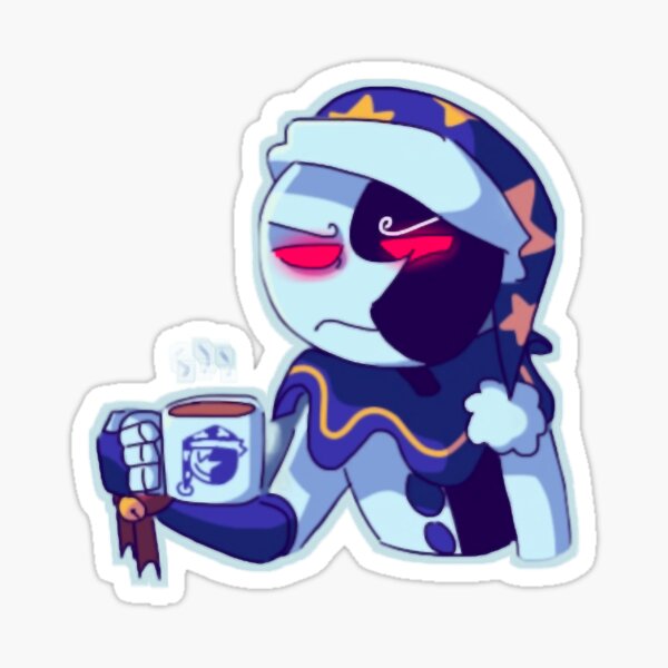 "Moondrop - Ugh! Soo cold here" Sticker by JOSEURIEL | Redbubble